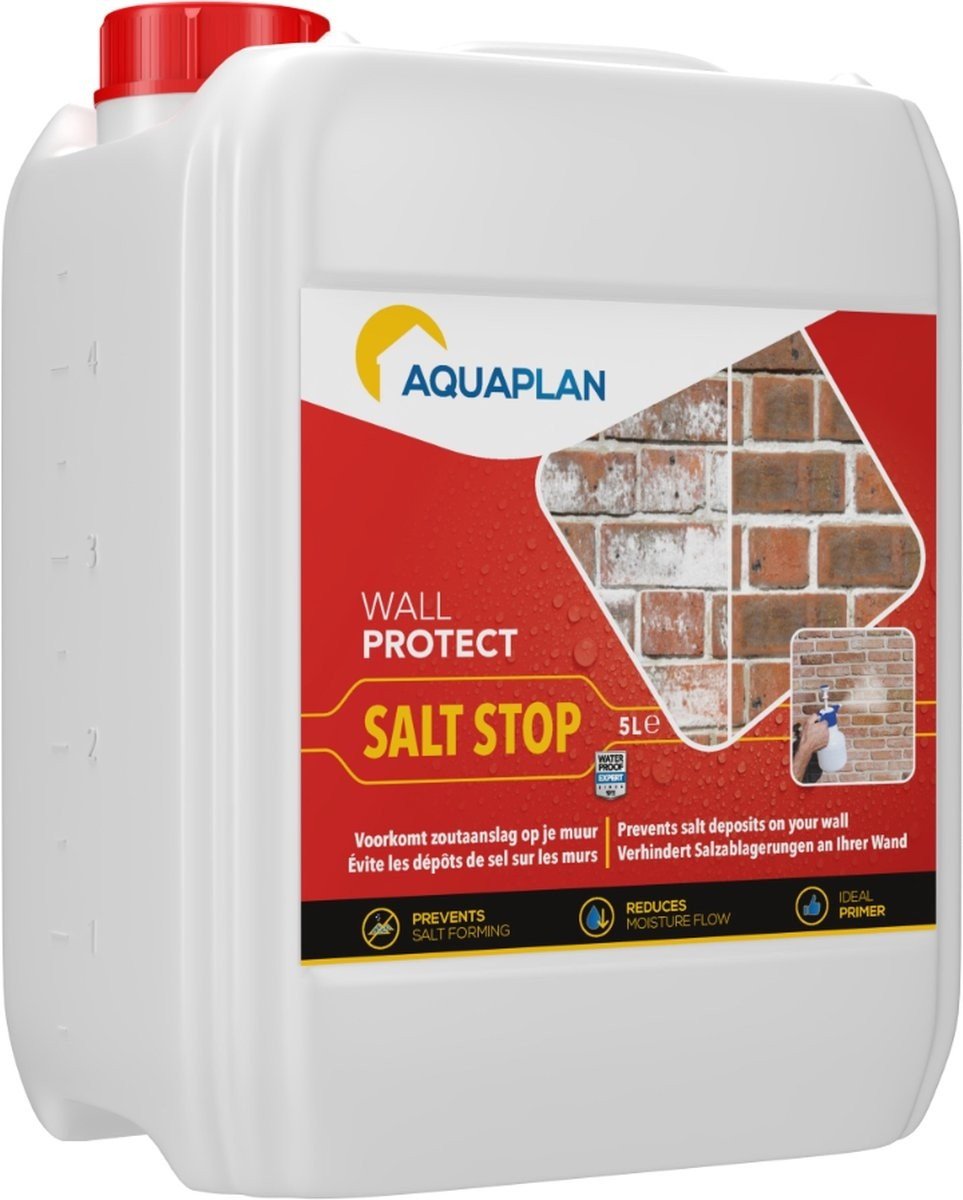 Aquaplan Wall Protect Salt Stop | Voorkomt zoutaanslag op je muur